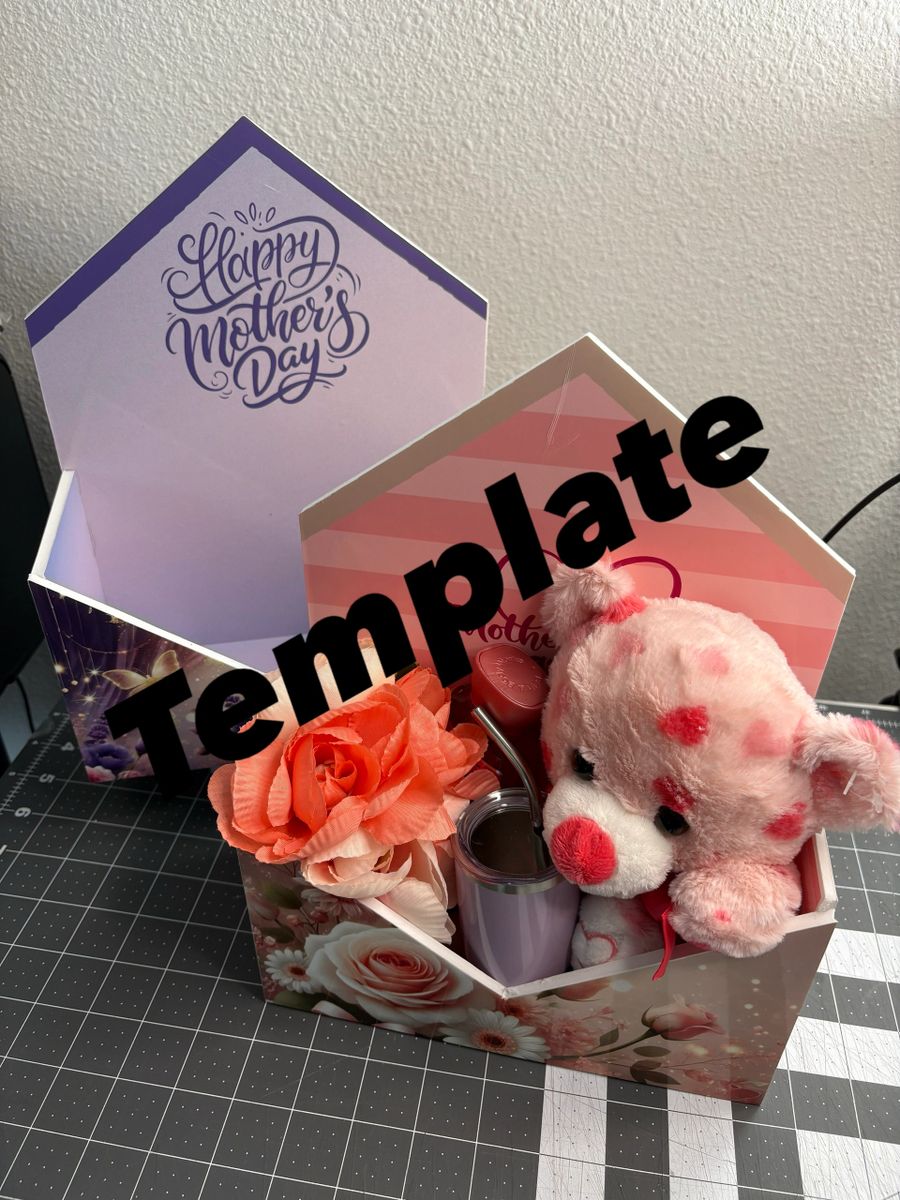 8.5 X 11 Inch Foam Envelope Card Box Template