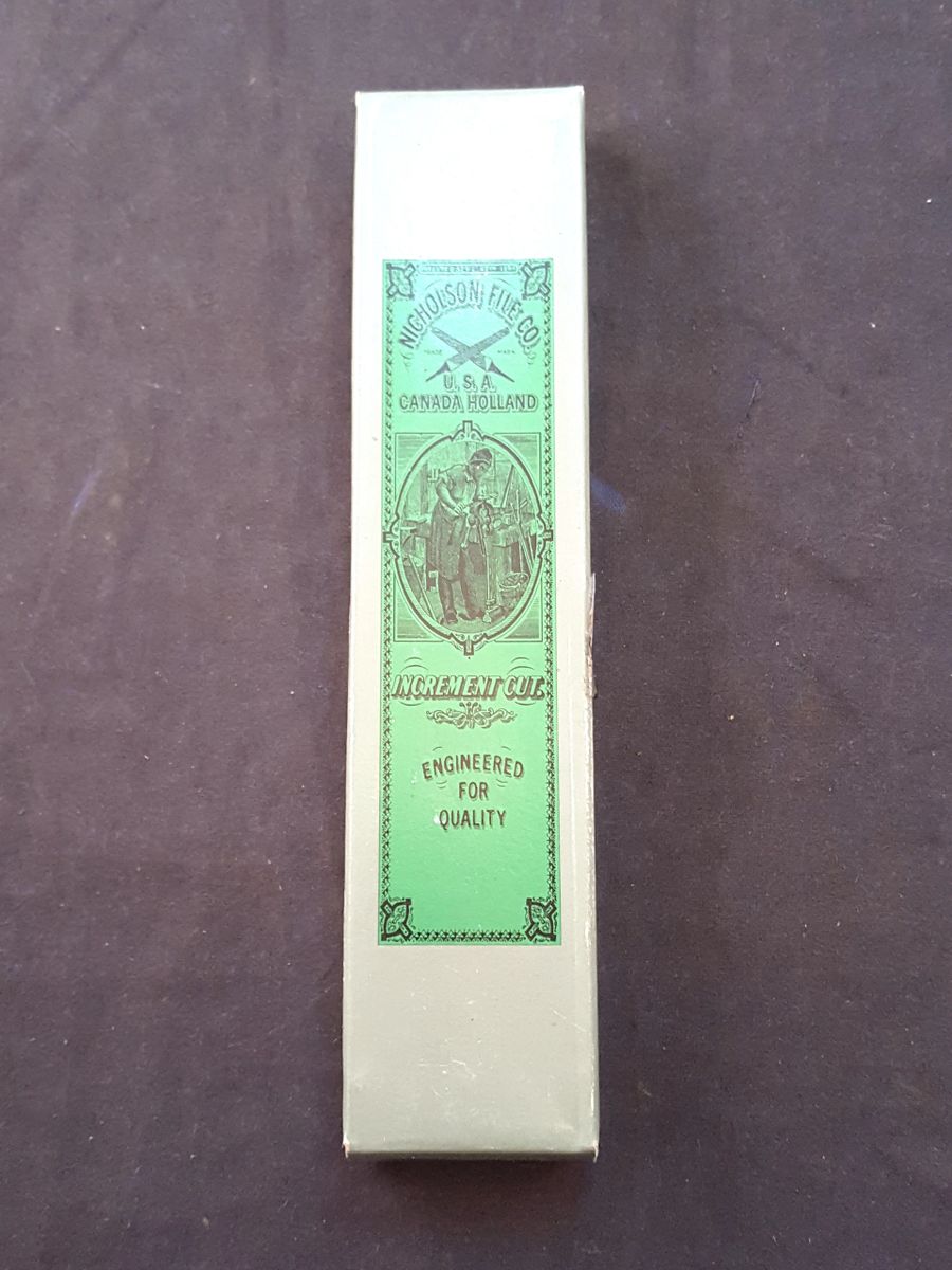 Nicholson 4” Slim Taper 1 Dozen Unopened Box NOS 23102802
