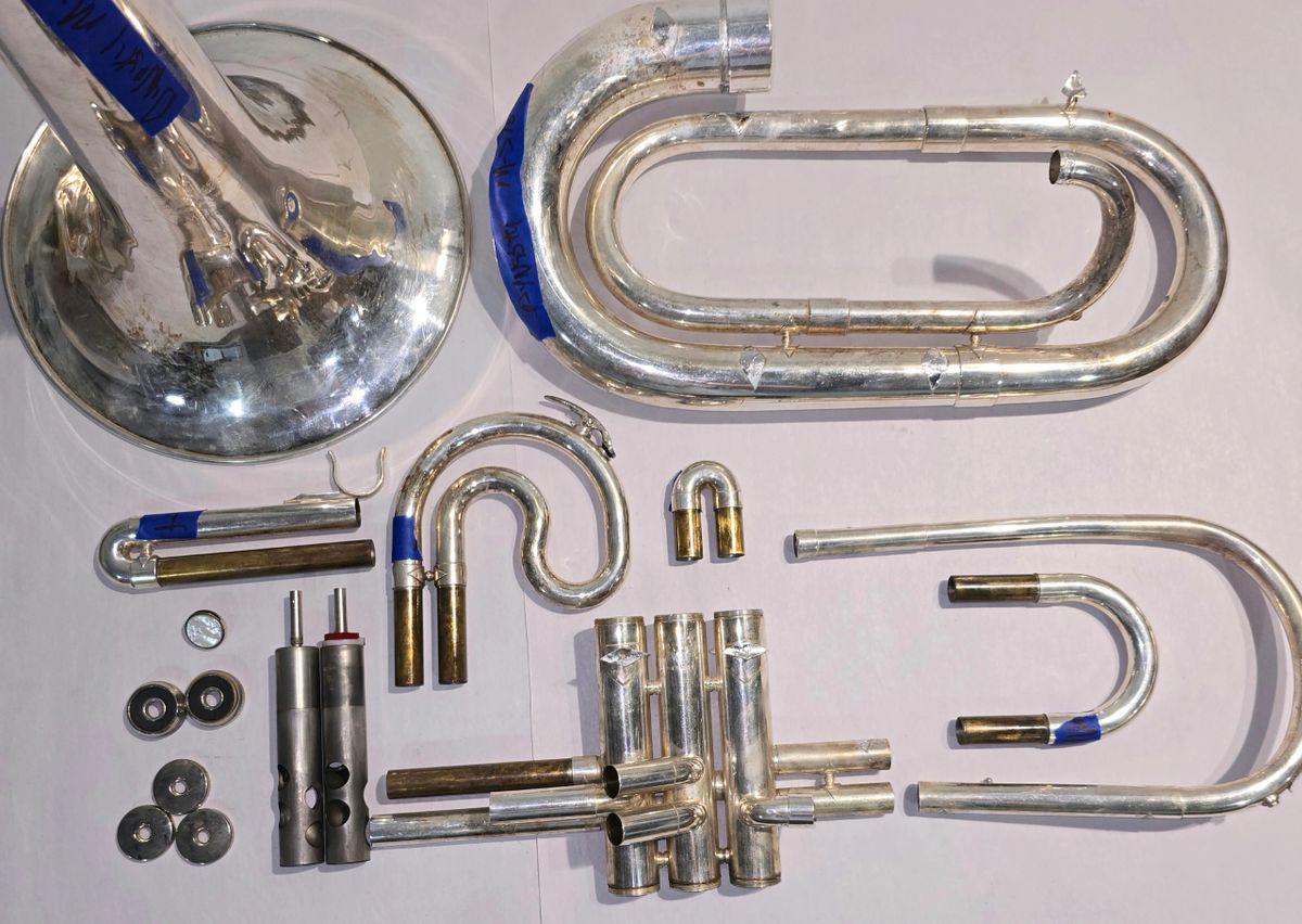 #1 Dynasty M-570 Silver Marching Baritone Replacement Parts | eBay