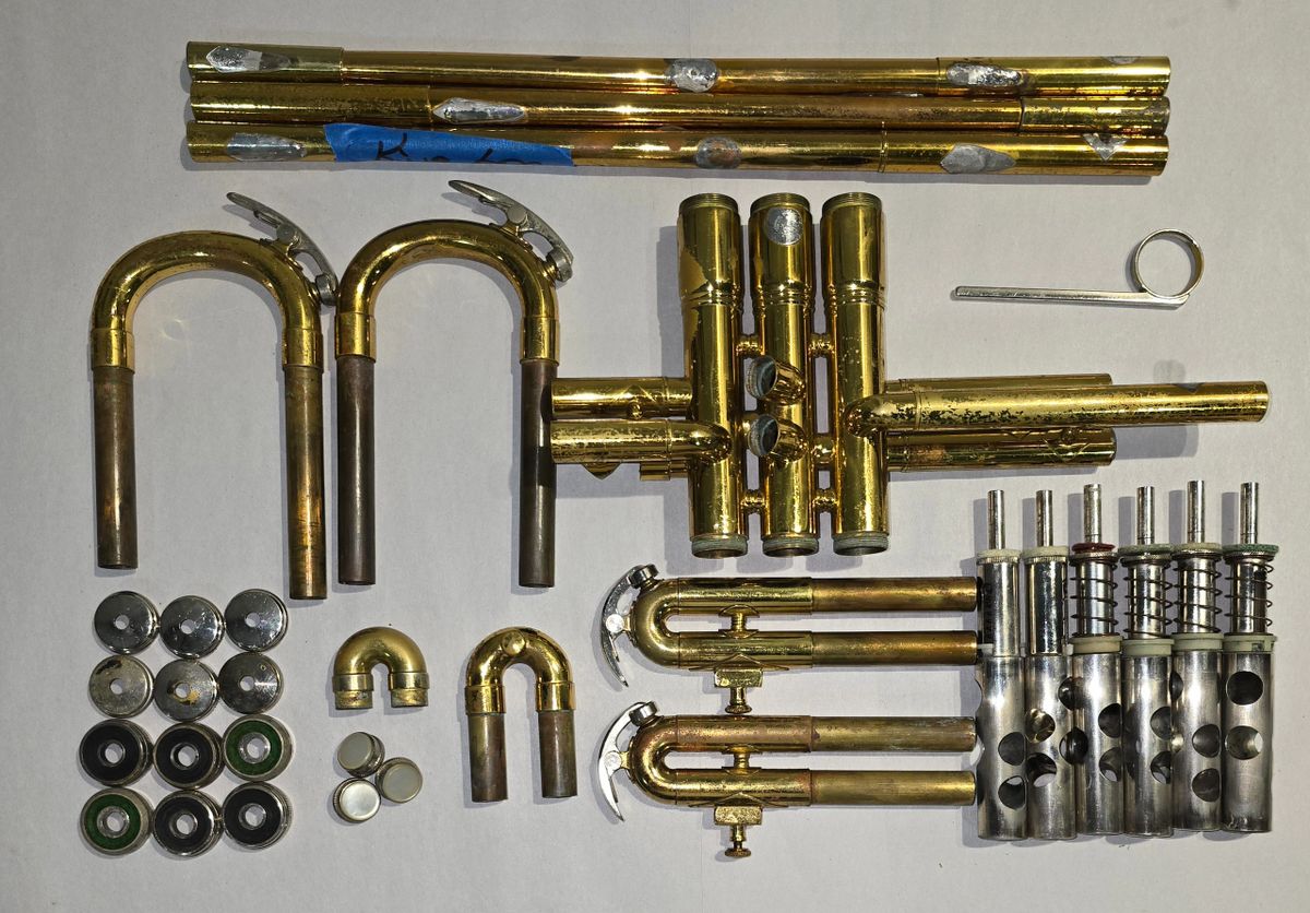 King 600 Trumpet -Replacement Parts- | eBay