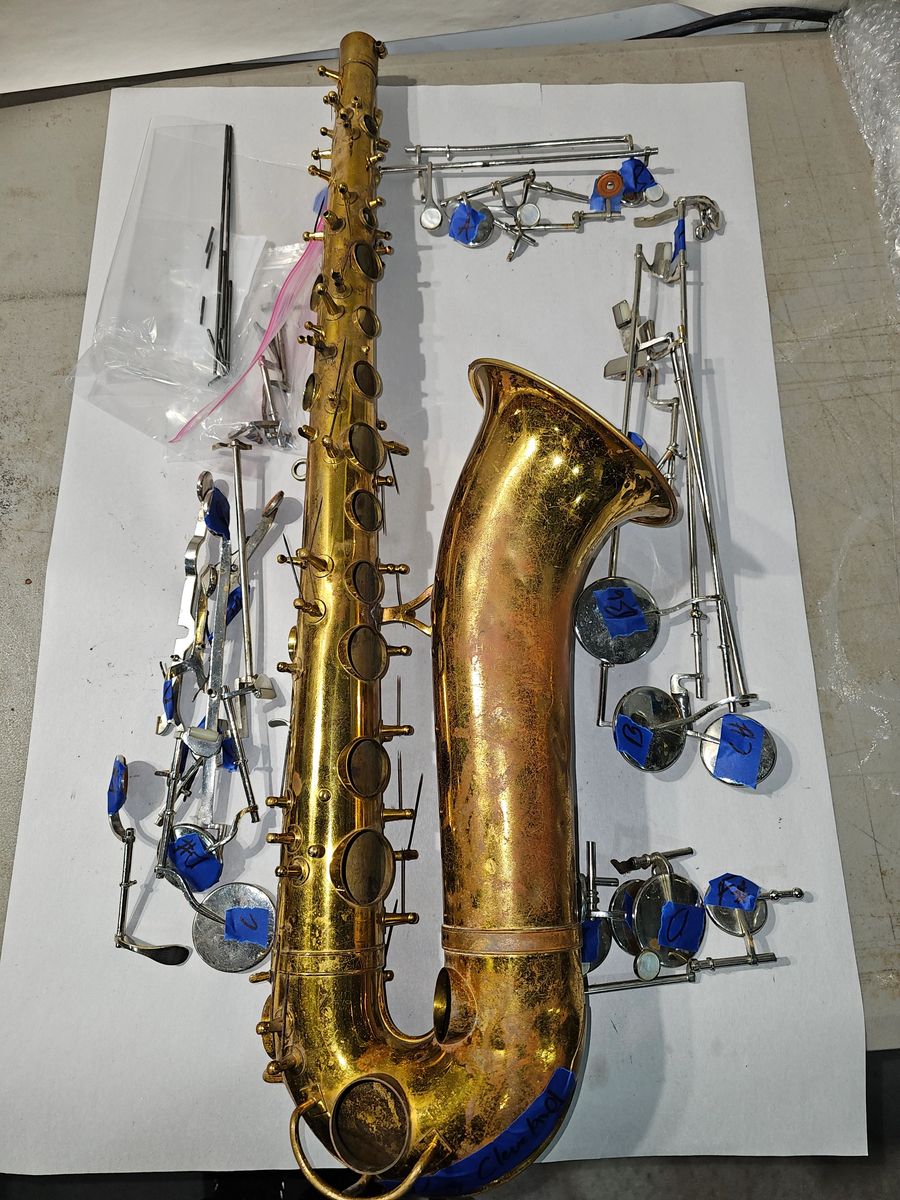 Vintage King Cleveland Tenor Saxophone Replacement Parts Keys | eBay