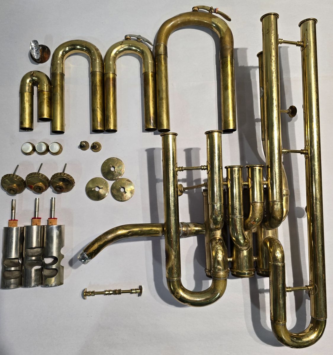 Conn 20J 3 Valve Tuba -Replacement Parts- | eBay