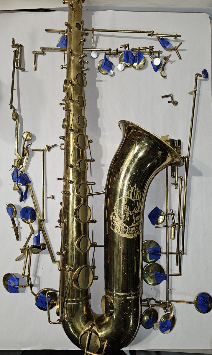 Buescher Elkhart Tenor Saxophone Parts Keys | eBay