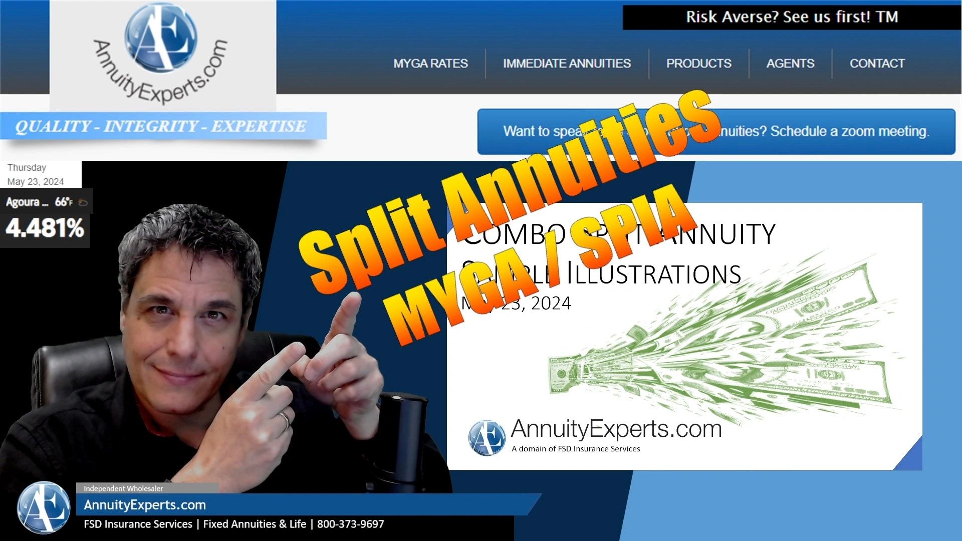 $1,000,000 Split Annuity May 2024