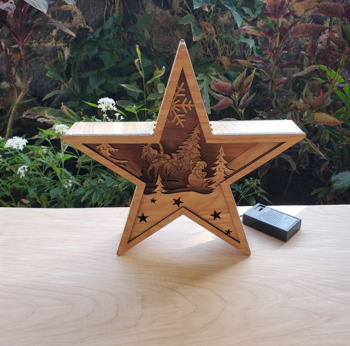 Christmas Star Light Box