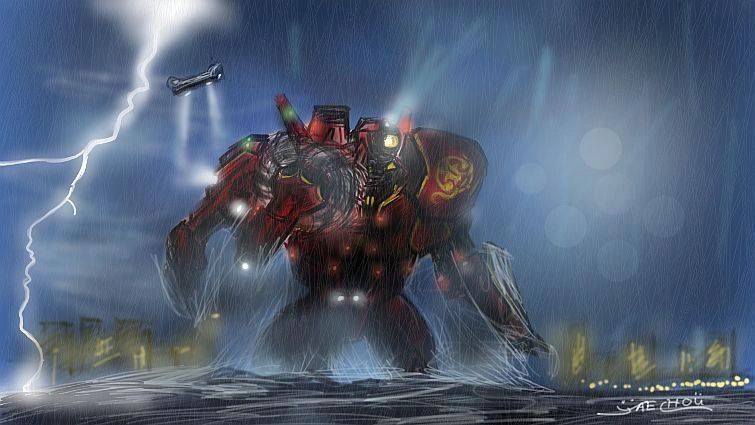 Crimson Typhoon Thundercloud Formation
