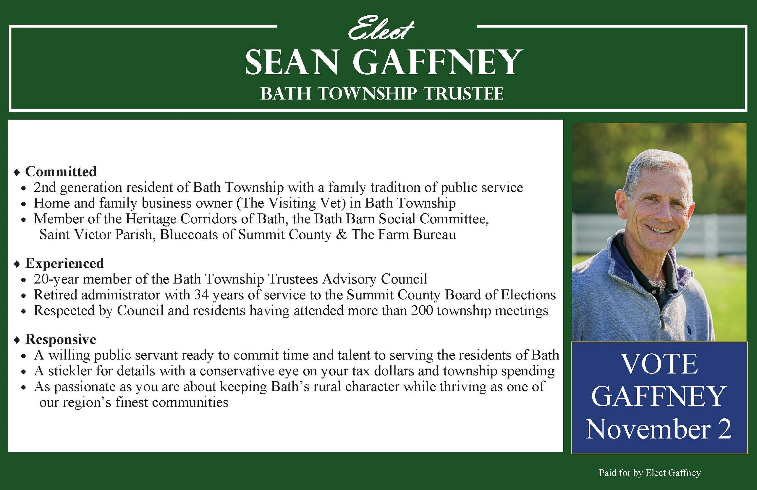 Elect Gaffney - Home