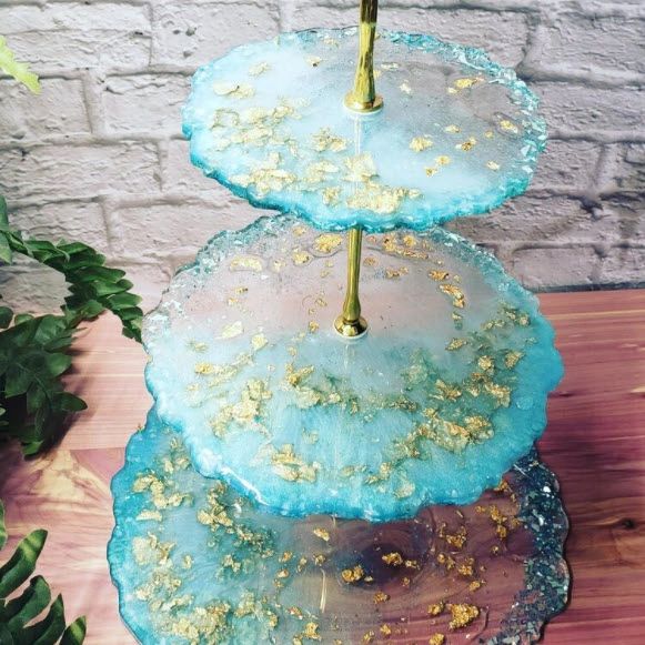 Magnesite Three Tier Tray