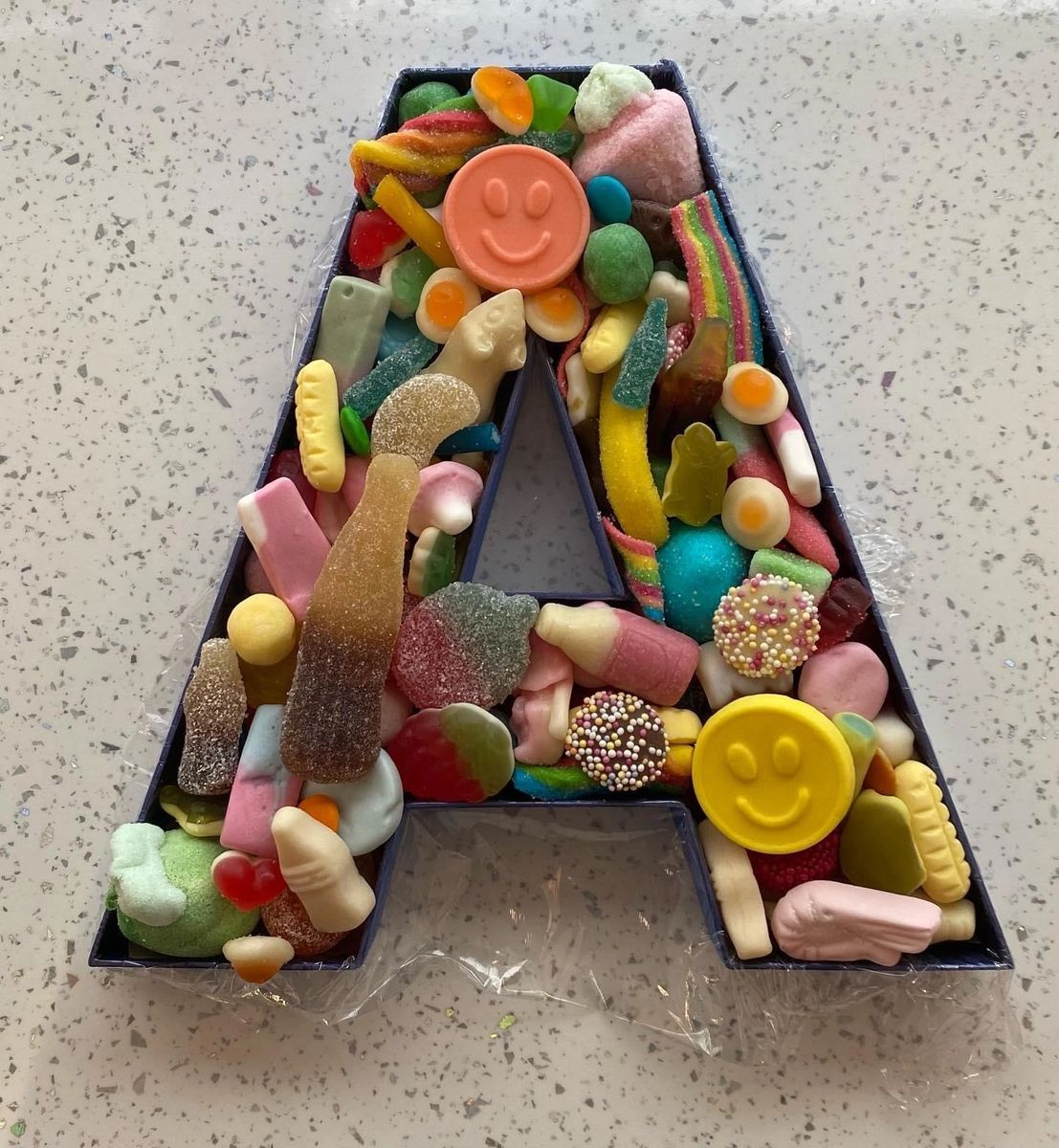 Hand Painted Sweet Filled Letters