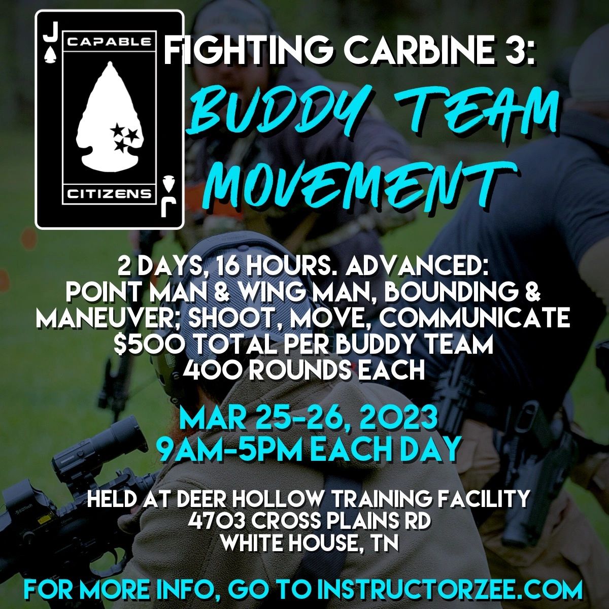 Fighting Carbine 3: Buddy Team Movement
