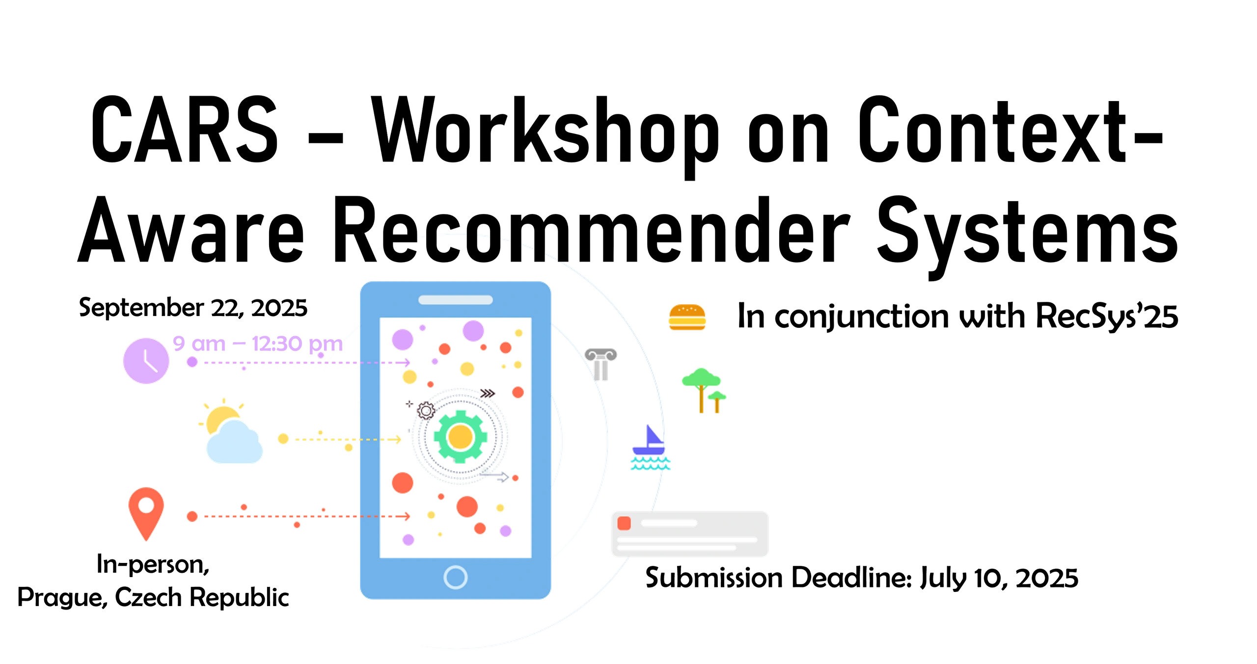 Context Aware Recommender Systems - CARS Workshop
