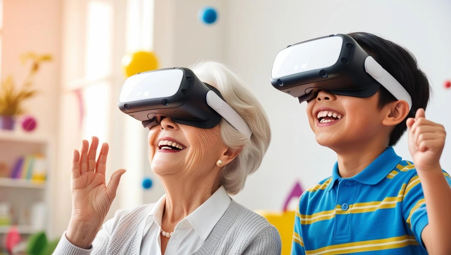 How VR Transforms Learning for Kids and Enriches Life for Seniors