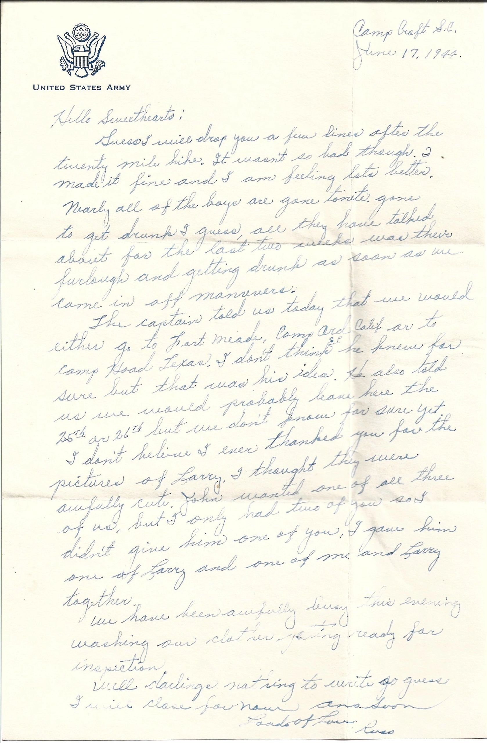 Letter #81 - June 17, 1944