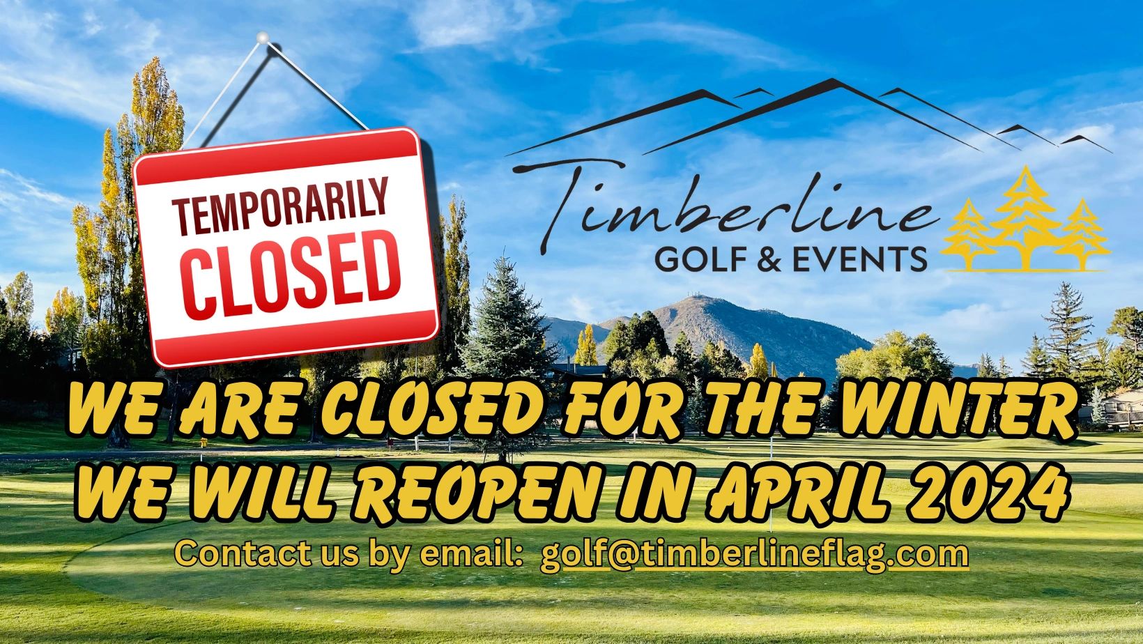 Timberline Short Nine Golf Course & Events - Golf, Weddings, Events