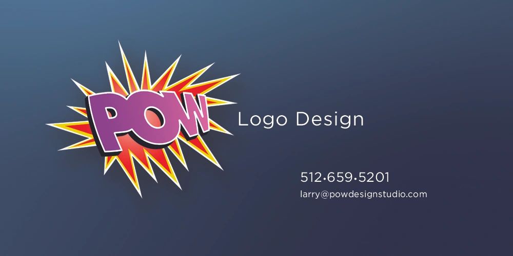 Pow Logo Design