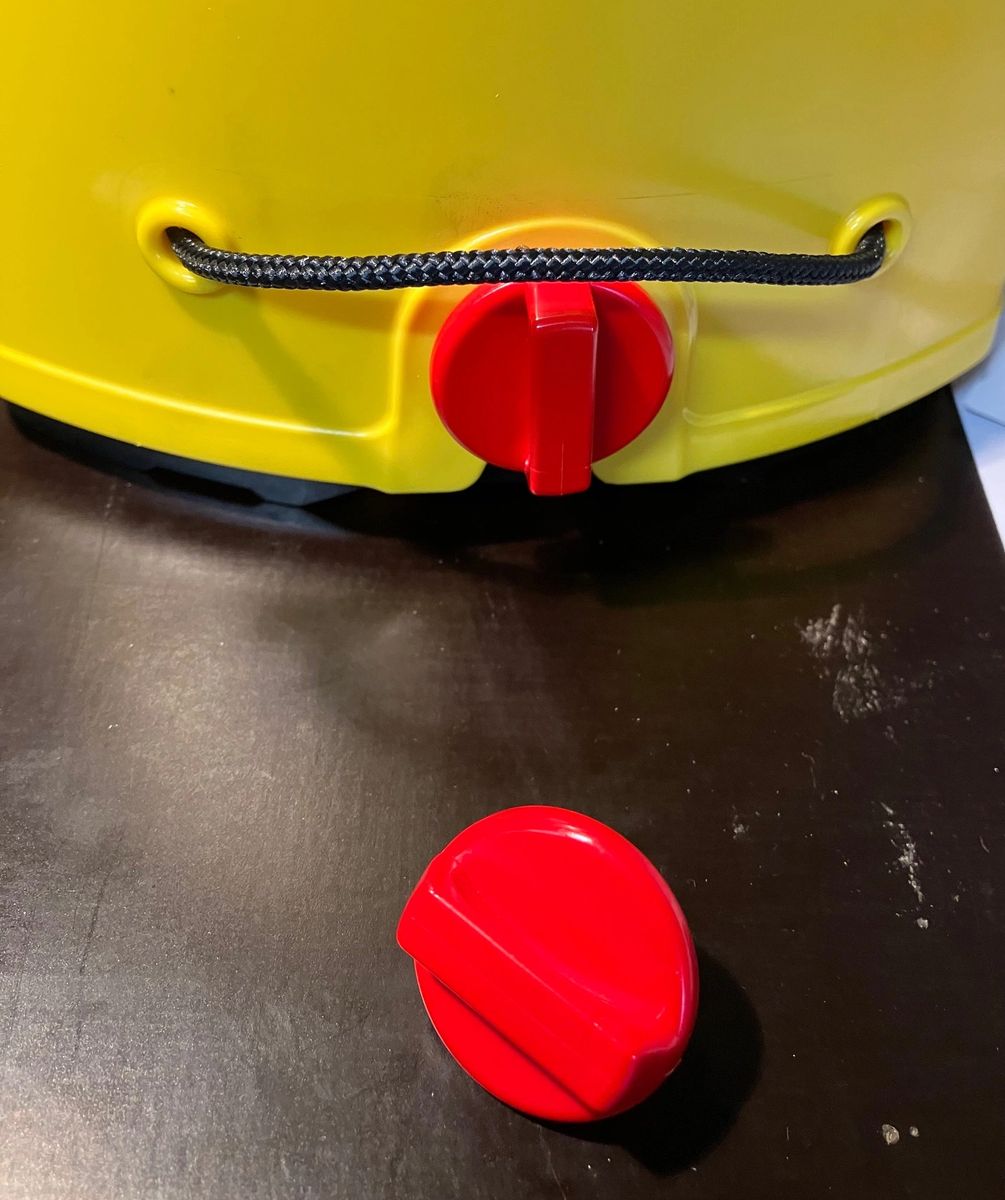 Flipping Timmy Red Locking Button