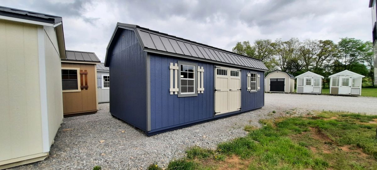 12x24 Lofted Storage Building