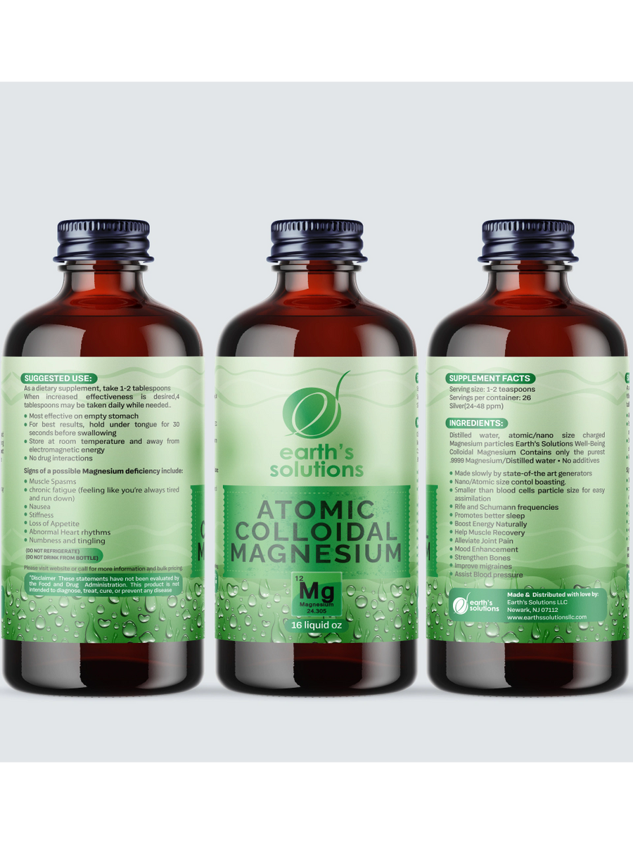 Atomic Colloidal Magnesium