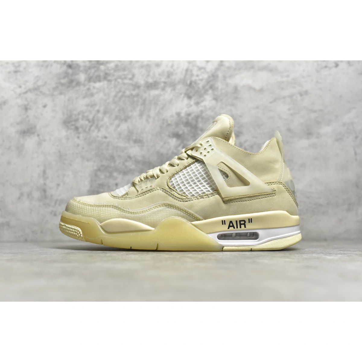 Air Jordan 4 Off-White Sail