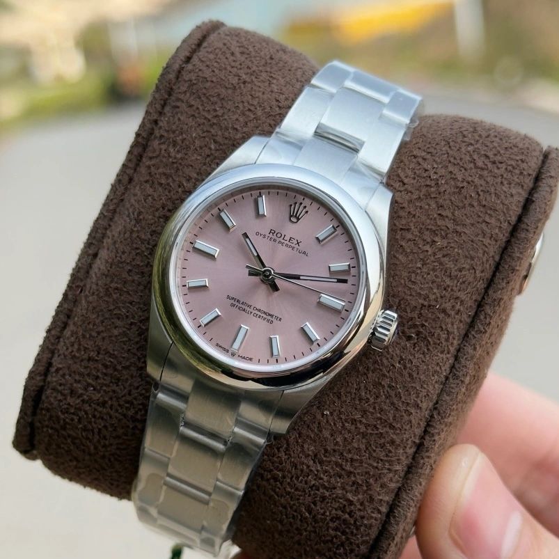 Rolex Oyster Perpetual 31 277200-0009 31mm Full 904L Pink Dial