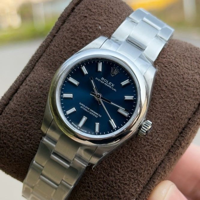 Rolex Oyster Perpetual 31 277200-0003 31mm Full 904L Blue Dial