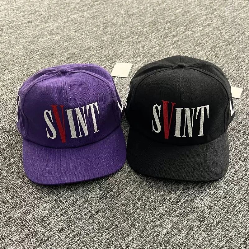 SAINT MXXXXXX x Vlone Logo-Embroidered Cap