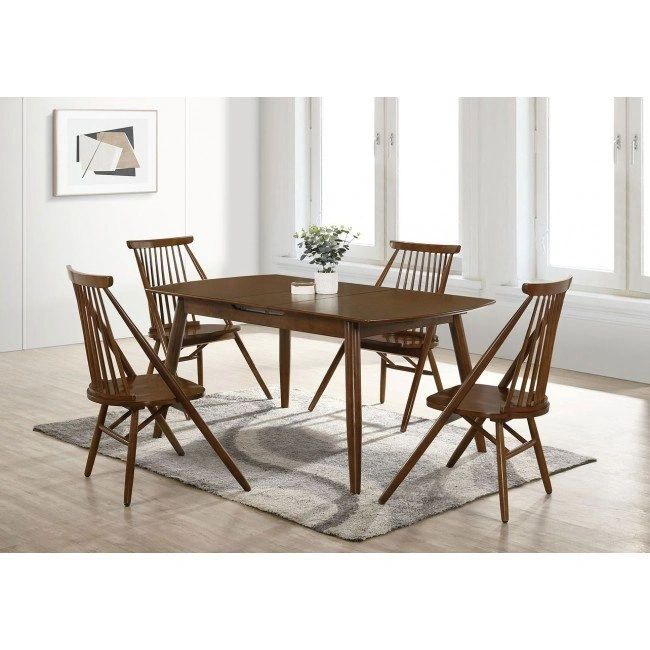 Sparrow Dining Room Set w/ Bowen Chairs (Walnut Cherry)