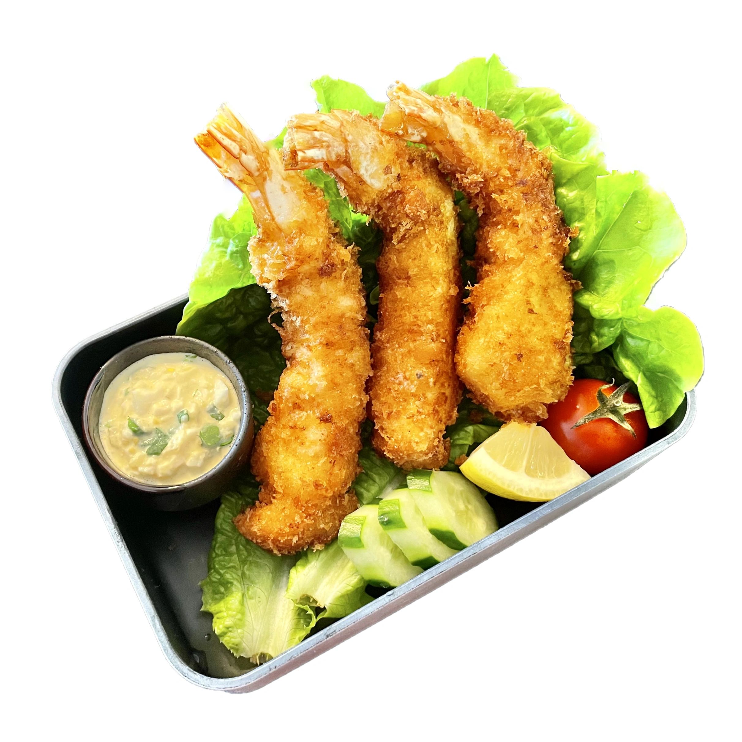 Ebi Fry (with homemade tartar sauce)