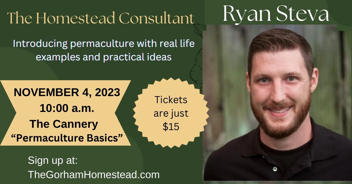 Permaculture Basics Workshop with Ryan Steva
