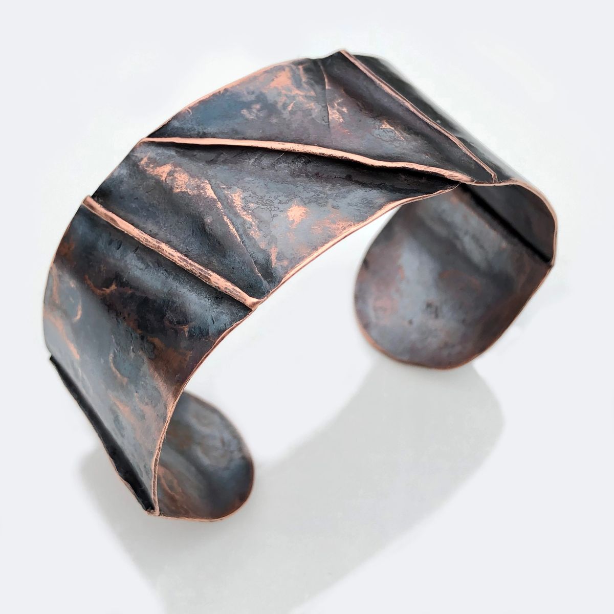 COPPER CUFF FOLD FORM | NEW DIRECTION