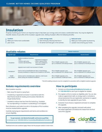 Rebates - Advance Insulation Canada