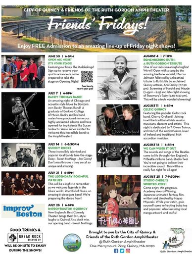 Events | Friends of Ruth Gordon Amphitheater