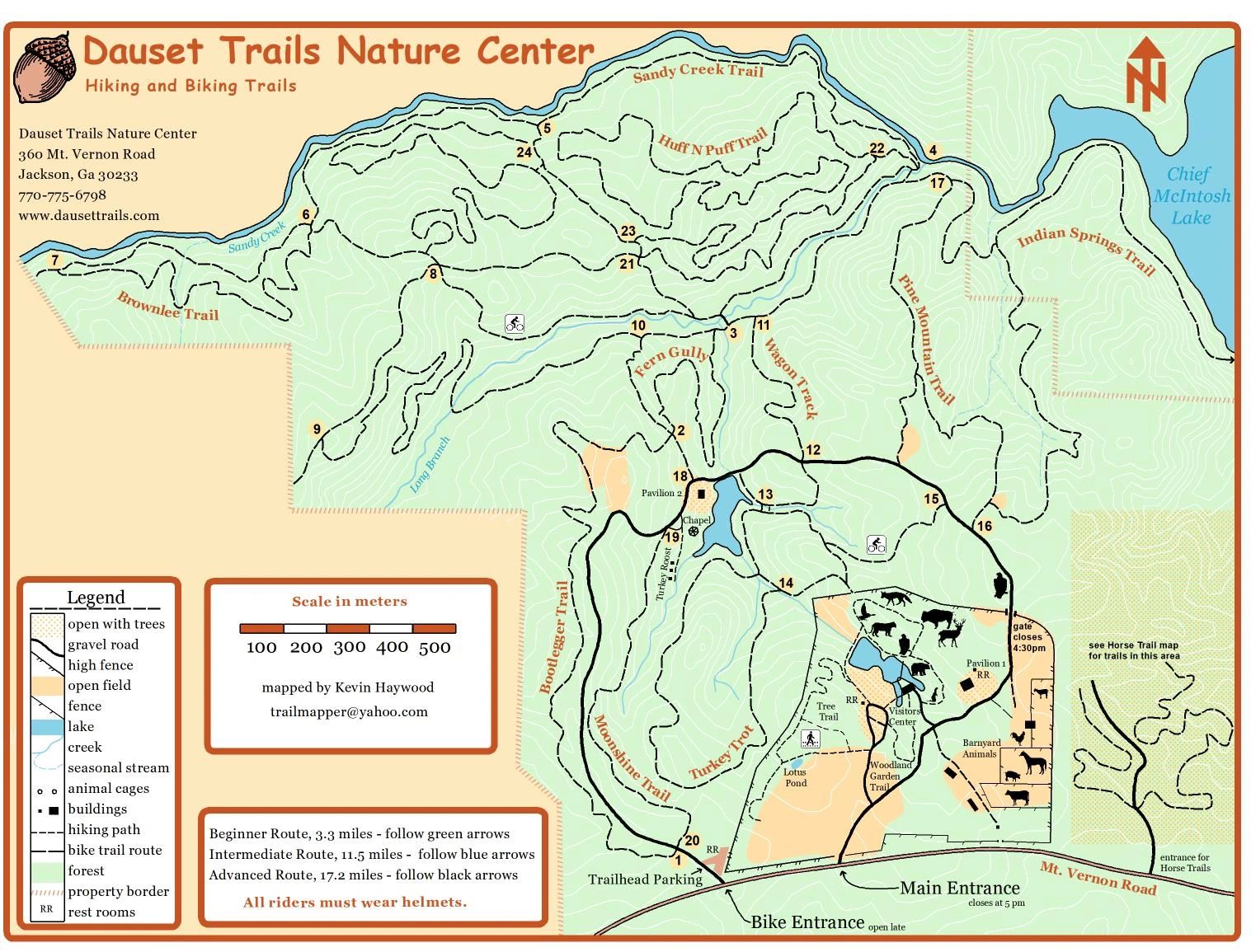 Moonshine Trail/Bootlegger Trail at Dauset Trails