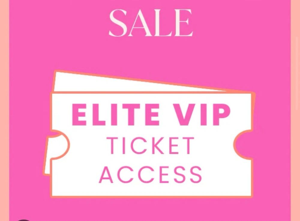 VIP Entry to Sale