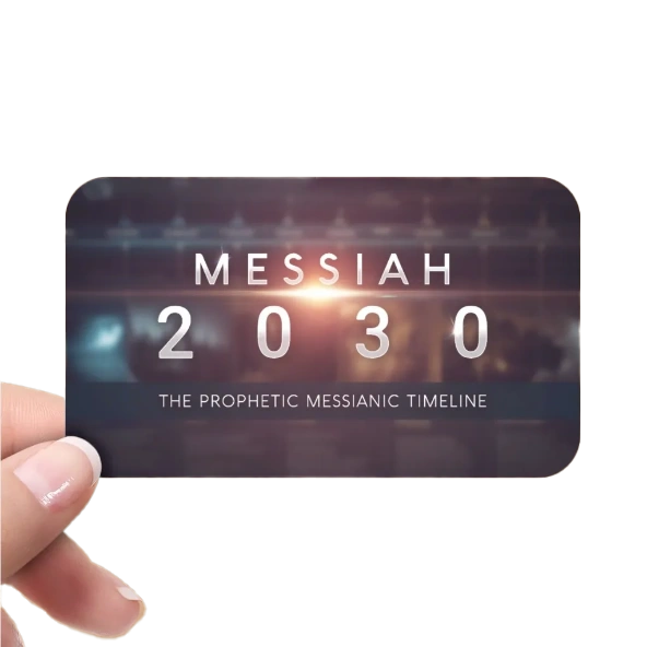 PROMOTIONAL RESOURCE - Messiah 2030 - 350 High Quality Promo Cards