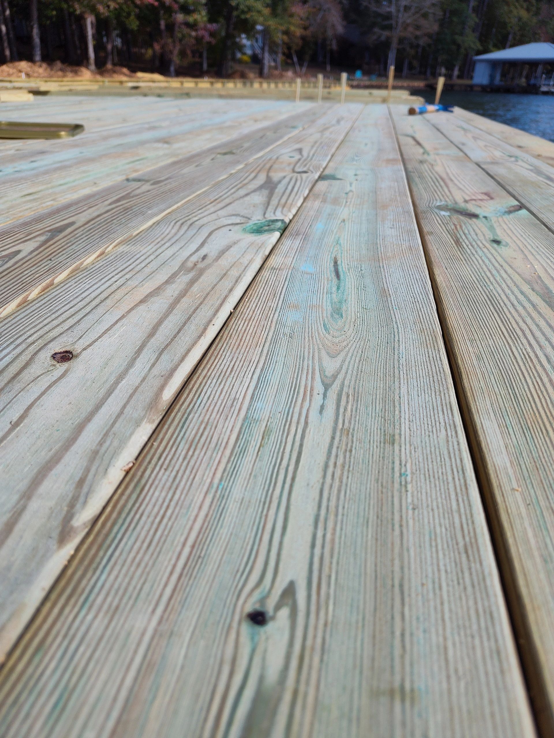 How to choose the right decking material for a dock