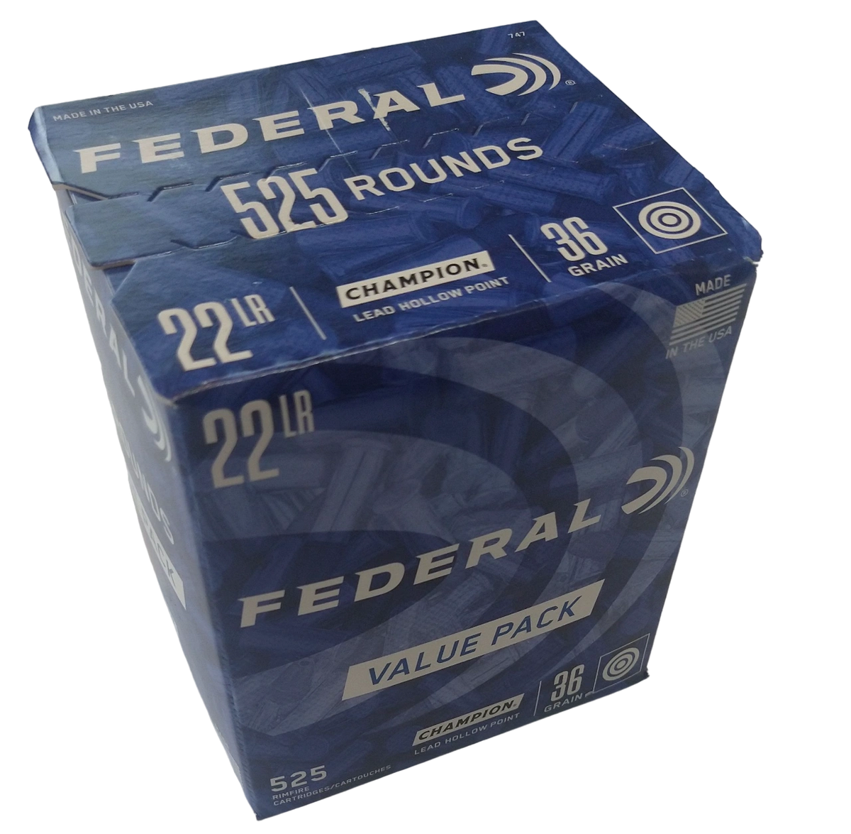 22LR - Federal Value Pack - 525 round box