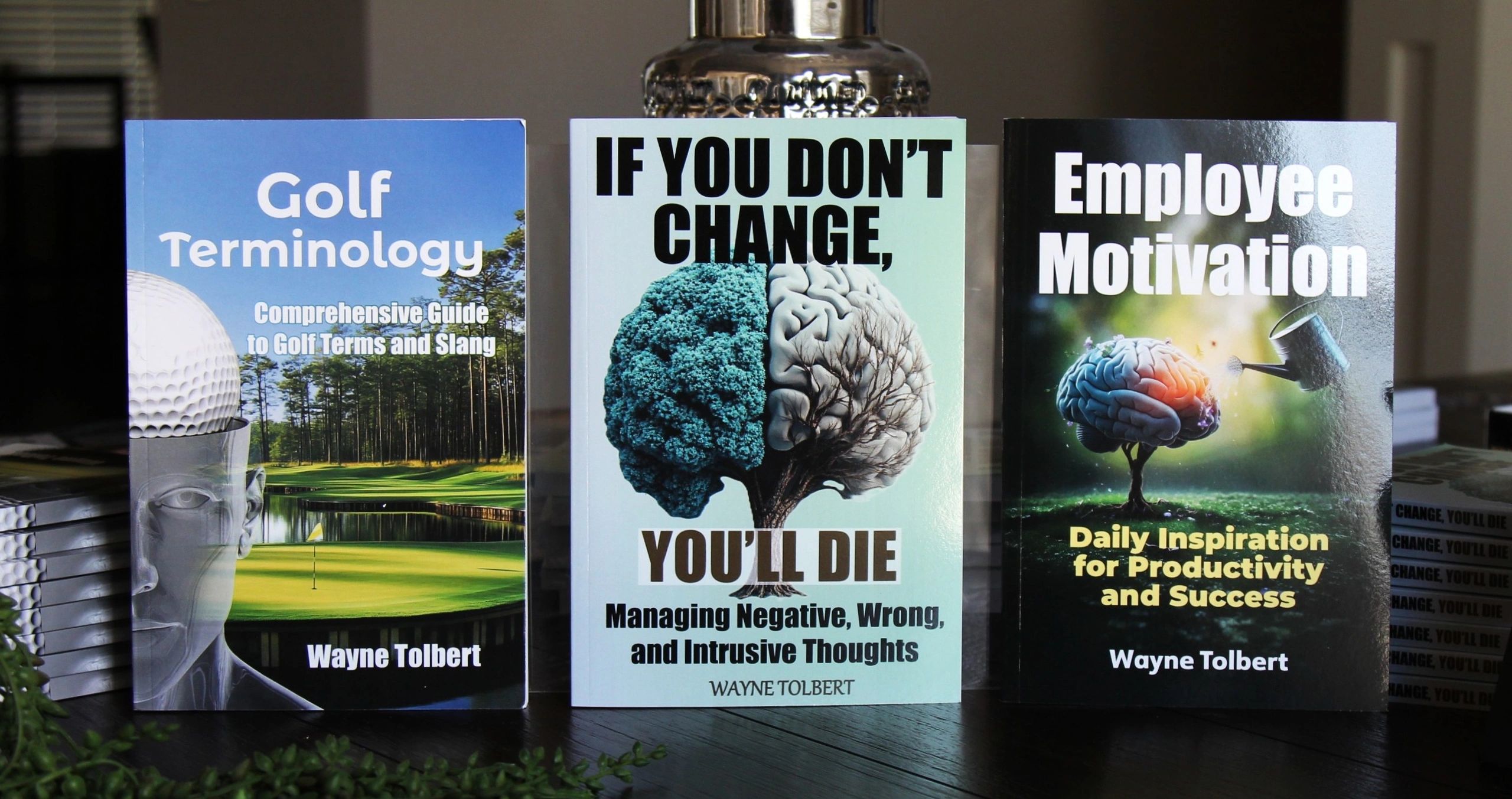 Wayne Tolbert - Self Help Book Mind Management, Books Music
