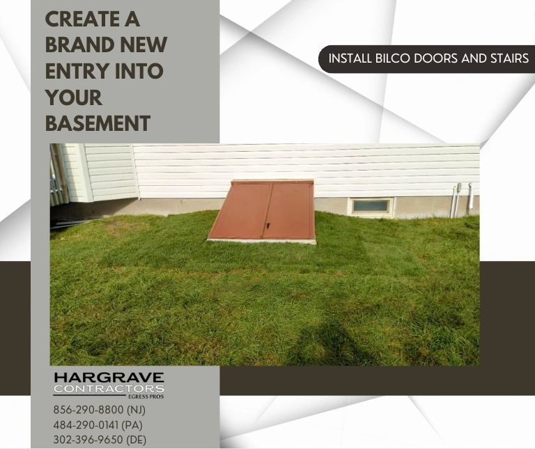 Benefits of Adding Bilco Doors & Premade Stairs to Your Basement