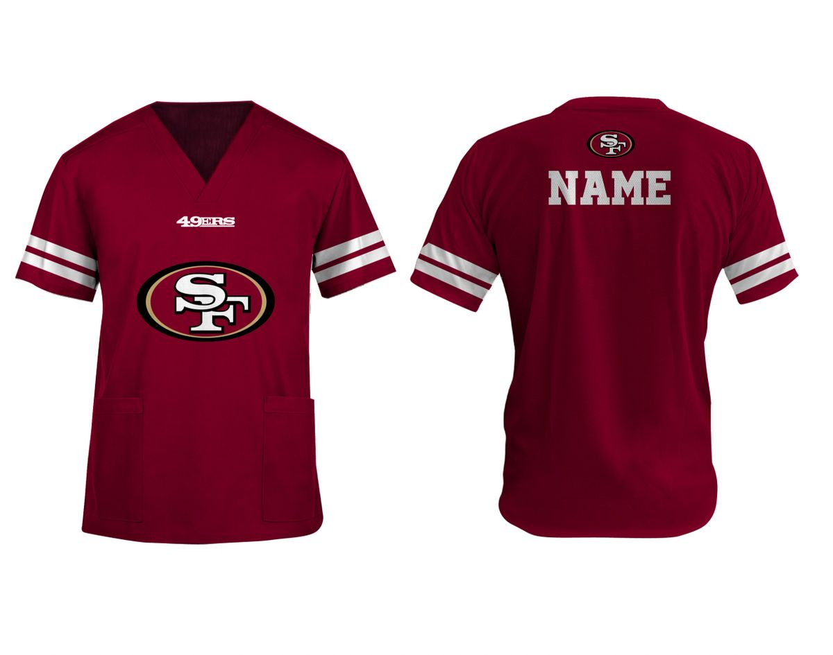 SCRUB TOP NFL 49ERS