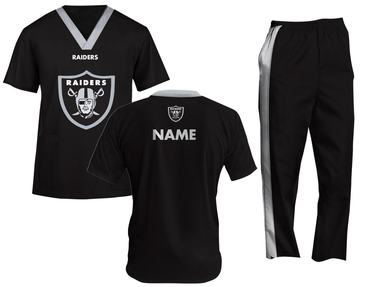 SCRUB SET NFL RAIDERS