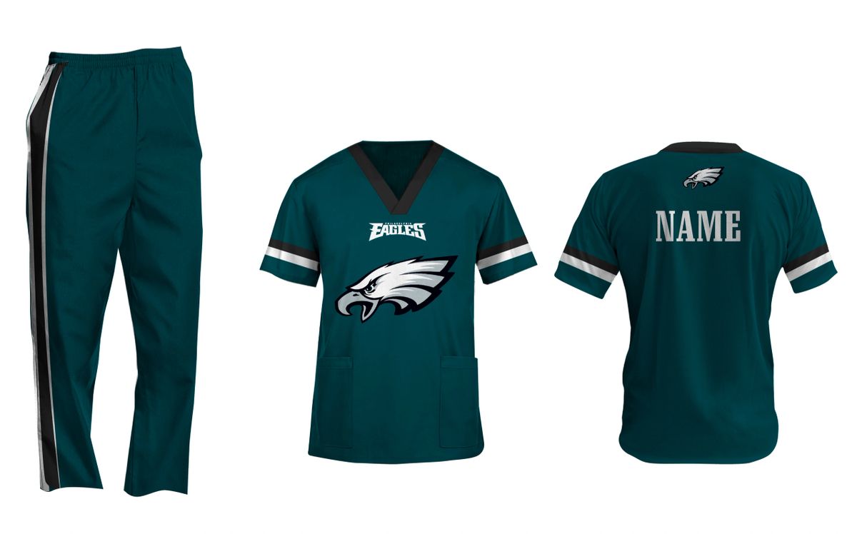 SCRUB SET NFL EAGLES