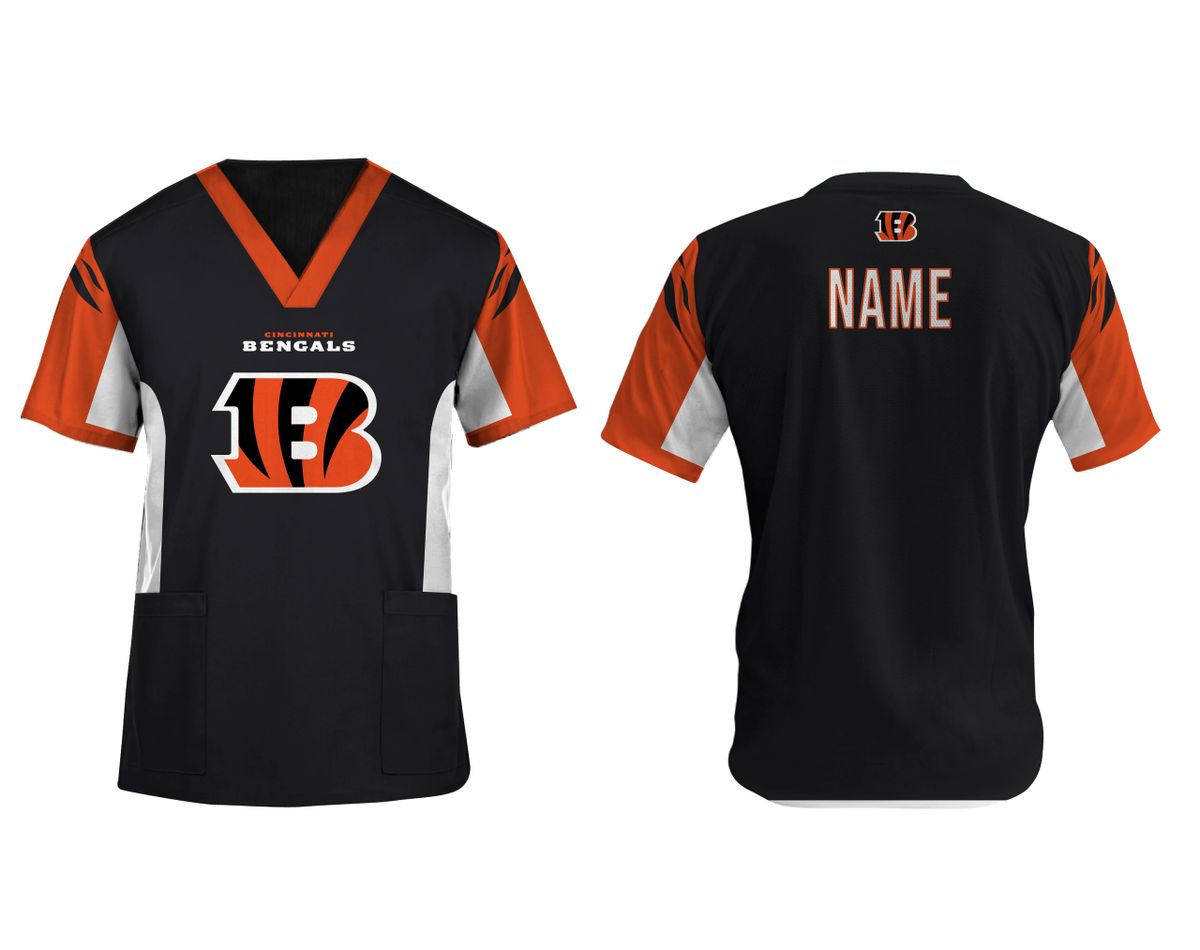 SCRUB TOP NFL BENGALS