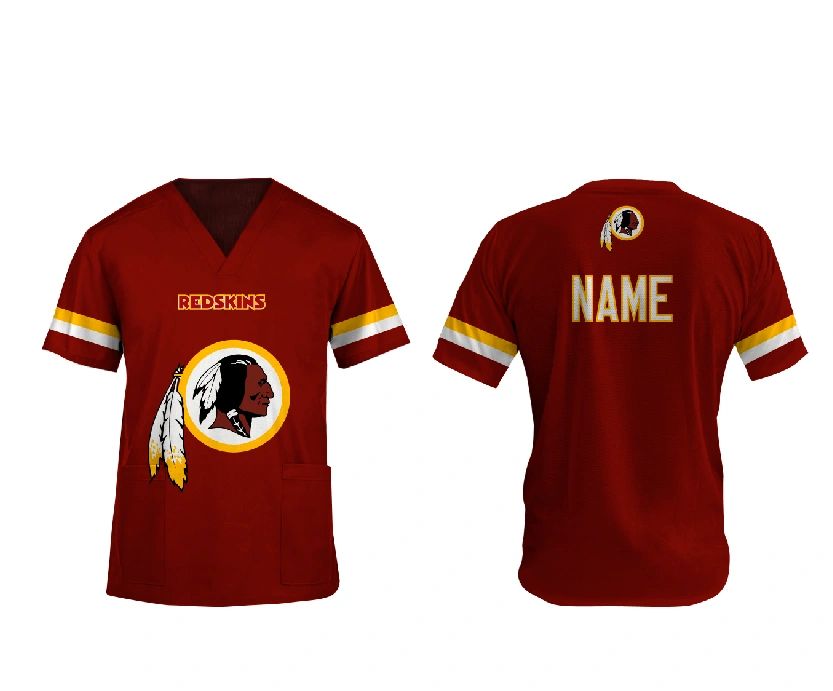 SCRUB TOP NFL REDSKINS