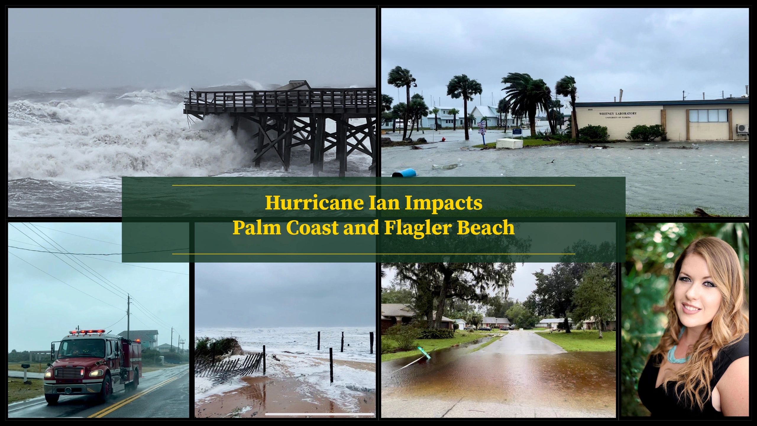 Hurricane Ian's Impact on Palm Coast, and Flagler Beach, Florida