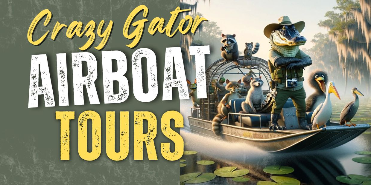 Crazy Gator Airboat Tours - Everglades Airboat Tours, Airboat Rides