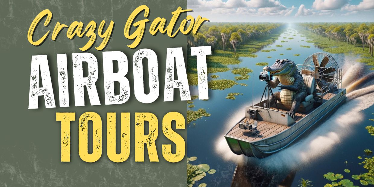 Crazy Gator Airboat Tours Gallery - Adventure Highlights & Florida ...