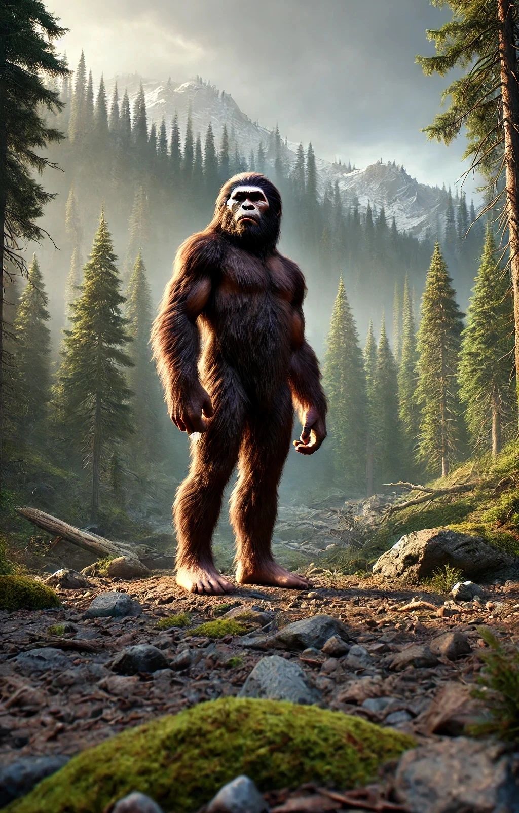 White Bigfoot in New York