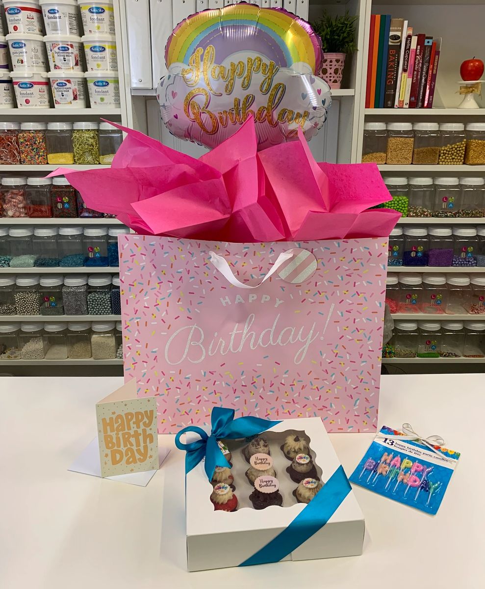 One Dozen Gift Box Birthday Bundle