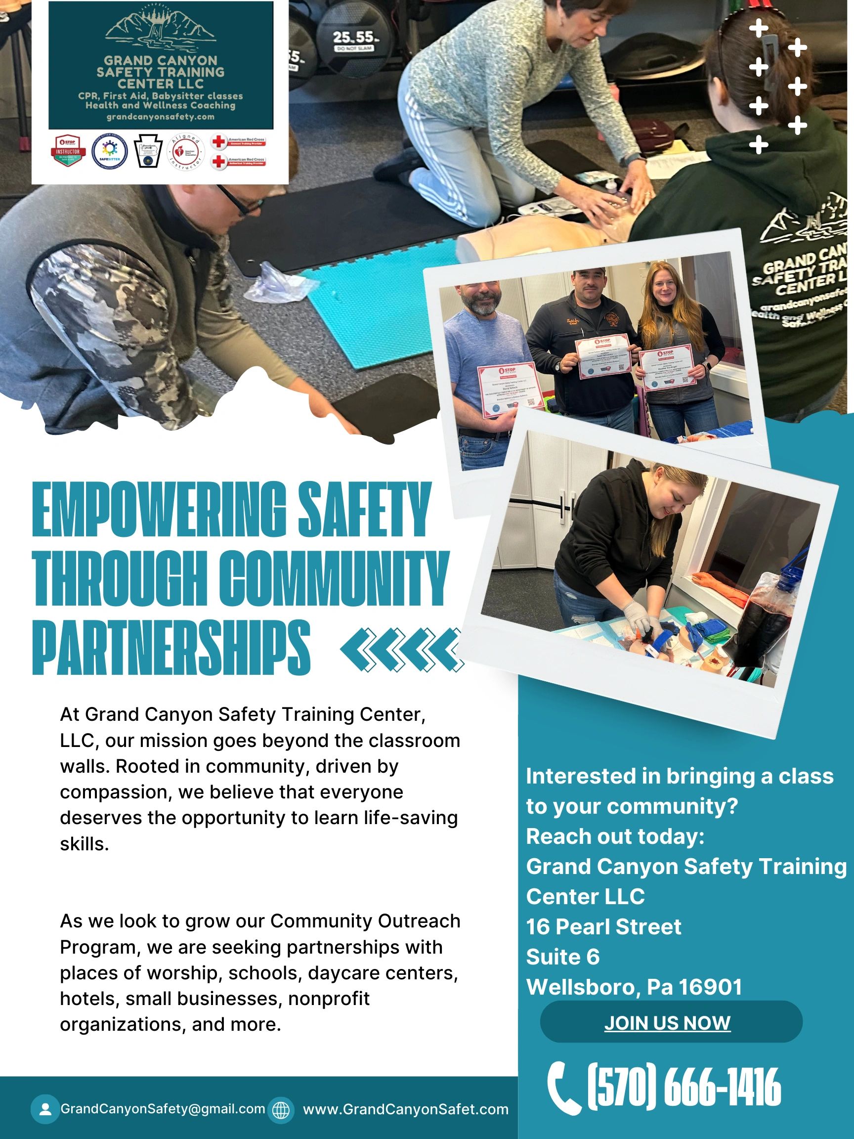Community Outreach and GCSTC